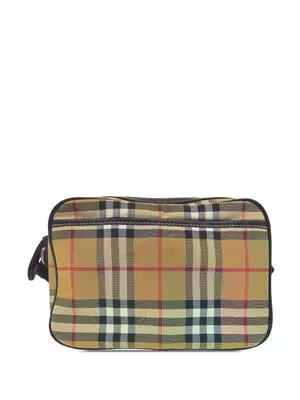Burberry 2000-2017 House Check Nylon Paddy Crossbody Bag