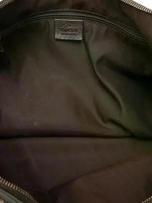 Gucci 2000-2015 Gg Canvas Web Half Moon Crossbody Bag