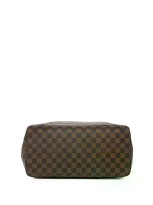 LOUIS VUITTON 2007 Damier Ebene Hampstead Mm Tote Bag