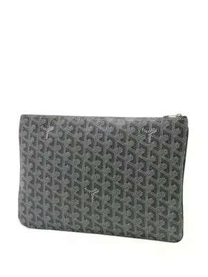 Goyard Senat Mm Clutch Bag - Grey