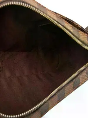 LOUIS VUITTON Damier Ebene Geronimos Crossbody Bag