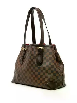 LOUIS VUITTON 2011 Damier Ebene Hampstead Mm Tote Bag