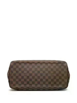 LOUIS VUITTON 2011 Damier Ebene Hampstead Mm Tote Bag