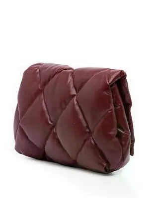 Balenciaga Quilted Calfskin Puffy Clutch Bag