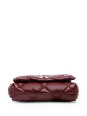 Balenciaga Quilted Calfskin Puffy Clutch Bag