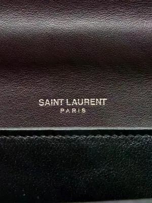 Saint Laurent 2018 Leather Babylone Top Handle Bag Satchel