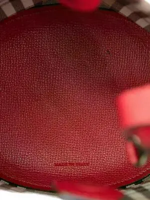 Burberry 2000-2017 Grained Calfskin Lorne Bucket Bag