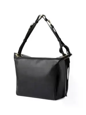 Furla Logo-plaque Leather Shoulder Bag