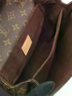 LOUIS VUITTON 2020 Monogram Pochette Metis Satchel