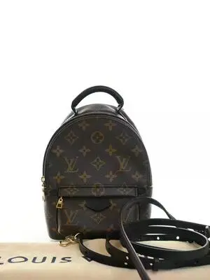 LOUIS VUITTON 2021-2026 Monogram Mini Palm Springs Backpack