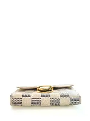 LOUIS VUITTON 2006-2009 Damier Azur Koala Wallet Small Wallets