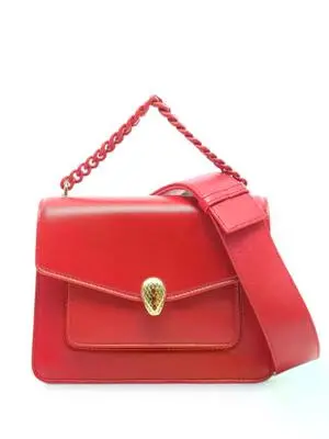 BVLGARI 2010s Serpenti Forever Chain Mini Handbag