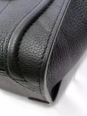Celine 2010s Luggage Nano Shopper Two-way Handbag - Black
