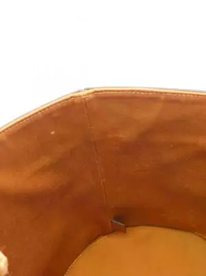 Celine 2010s Triomphe Bucket Bag - Brown