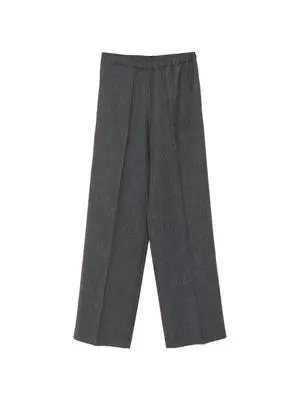 Fabiana Filippi Trevi Elasticated-waistband Trousers - Grey