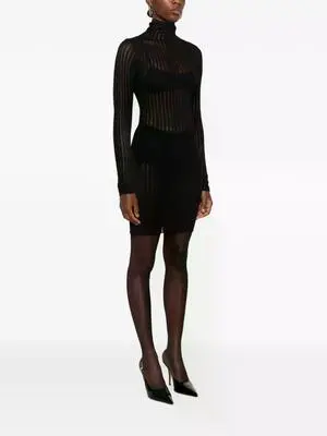 DONDUP Ribbed-knit Mini Dress