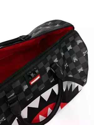 SPRAYGROUND Shark Mouth Checkered Holdall
