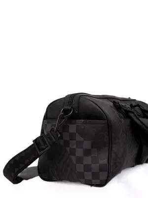 SPRAYGROUND Check-pattern Logo-patch Holdall