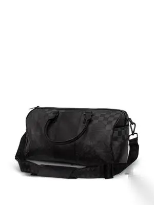 SPRAYGROUND Check Pattern Logo Patch Holdall