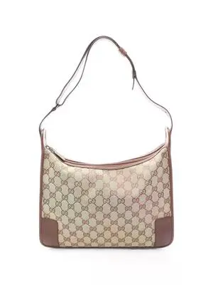 Gucci Gg Canvas Shoulder Bag - Neutrals