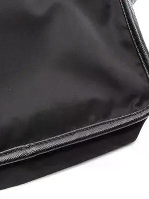 Prada Re-nylon Tessuto Saffiano Messenger Bag - Black