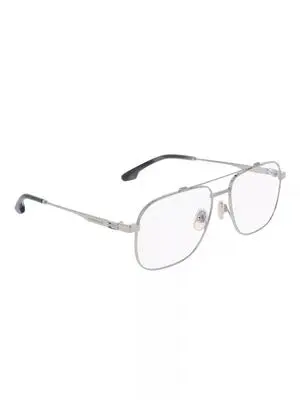 Victoria Beckham Pilot-frame Glasses - Silver