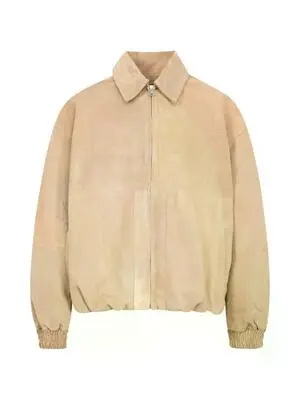 NAHMIAS Studio Suede Jacket - Neutrals