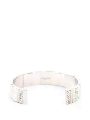 Saint Laurent 2000s Rhinestone-embellished Cuff Bracelet