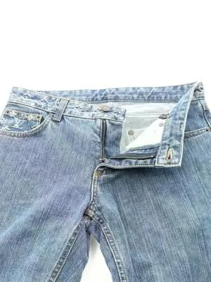 LOUIS VUITTON 2010s Monogram Straight-leg Jeans
