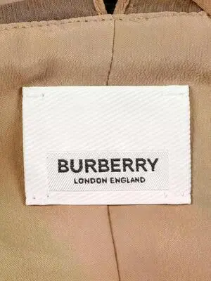 Burberry 2010s Lace Silk Mini Dress - Neutrals