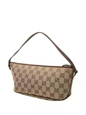 Gucci 2000-2015 Gg Canvas Boat Shoulder Bag