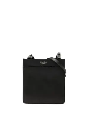 Prada 2013-2026 Saffiano Crossbody Bag - Black