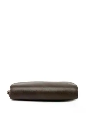 LOUIS VUITTON 2006 Taiga Pochette Baikal Clutch Bag