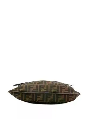 Fendi 2000-2010 Zucca Canvas Crossbody Bag