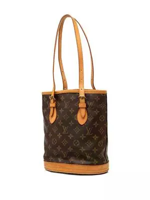 LOUIS VUITTON Monogram Petit Bucket Bag