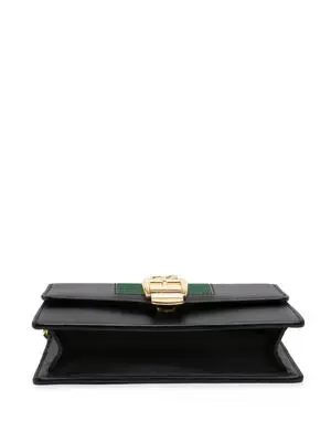 Gucci 2000-2015 Super Mini Calfskin Web Sylvie Chain Crossbody Bag