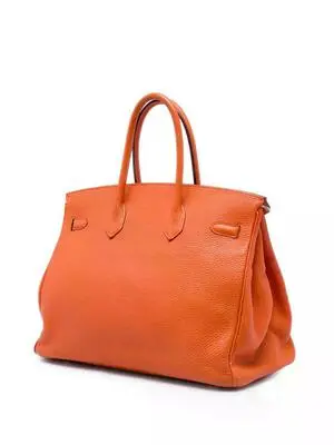 Hermès 2000-2014 Togo Birkin Retourne 35 Handbag