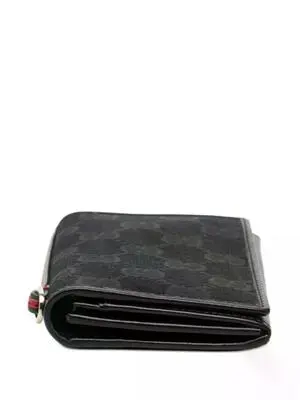 Gucci 2000-2015 Gg Canvas Web Bifold Card Holder