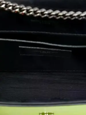 Saint Laurent 2019 Small Patent Grain De Poudre Monogram Kate Crossbody Bag