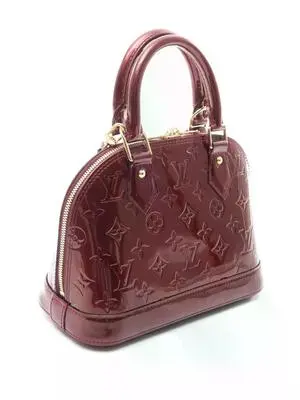 LOUIS VUITTON 2010 Monogram Vernis Alma Bb Satchel