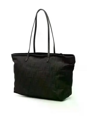 Fendi 2010-2026 Small Zucca Nylon Roll Tote Bag