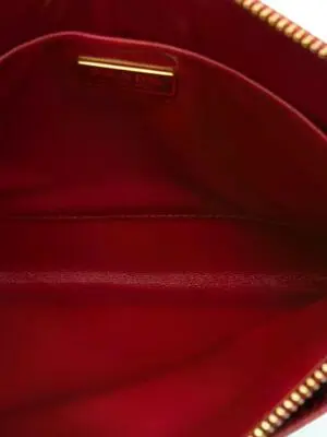 Prada Tricolor Saffiano Zipped Portfolio Clutch Bag
