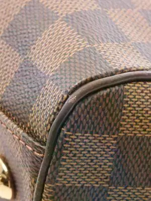LOUIS VUITTON 2007 Damier Ebene Trevi Pm Satchel