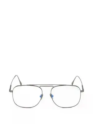 TOM FORD Aviator Frame Eyeglasses - Grey