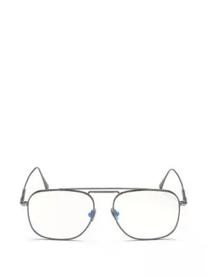 TOM FORD Aviator Frame Eyeglasses - Grey