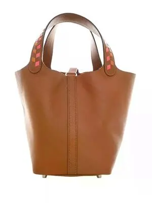 Hermès 2018 Epsom Tressage Picotin Lock 18 Handbag