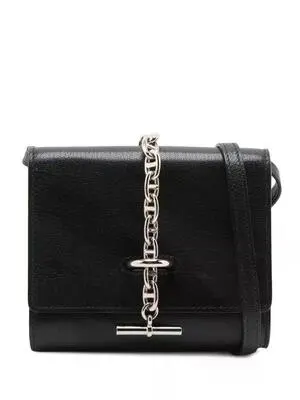 HERMÈS 2023-2025 Chevre Mysore Chaine D Ancre Compact Wallet Crossbody Bag