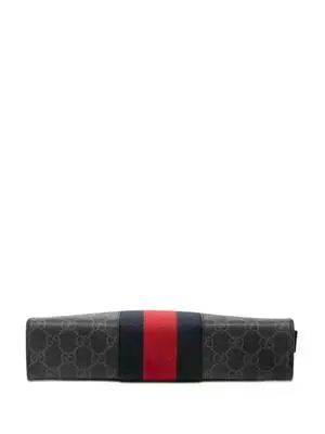 Gucci 2000-2015 Gg Supreme Web Clutch Bag