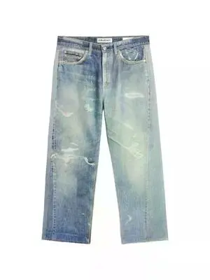 Our Legacy Third Cut Distressed Jeans - Blue
