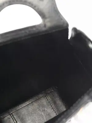 Balenciaga Logo Print Mini Shoulder Bag